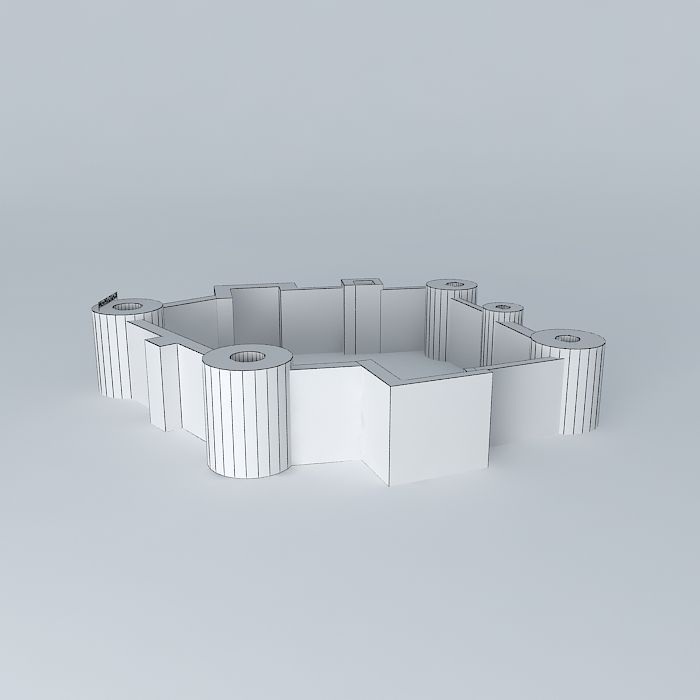 Karaman castle free 3D model | CGTrader