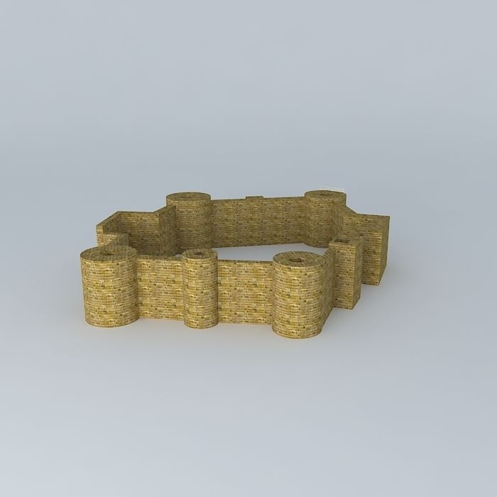 Karaman castle free 3D model | CGTrader