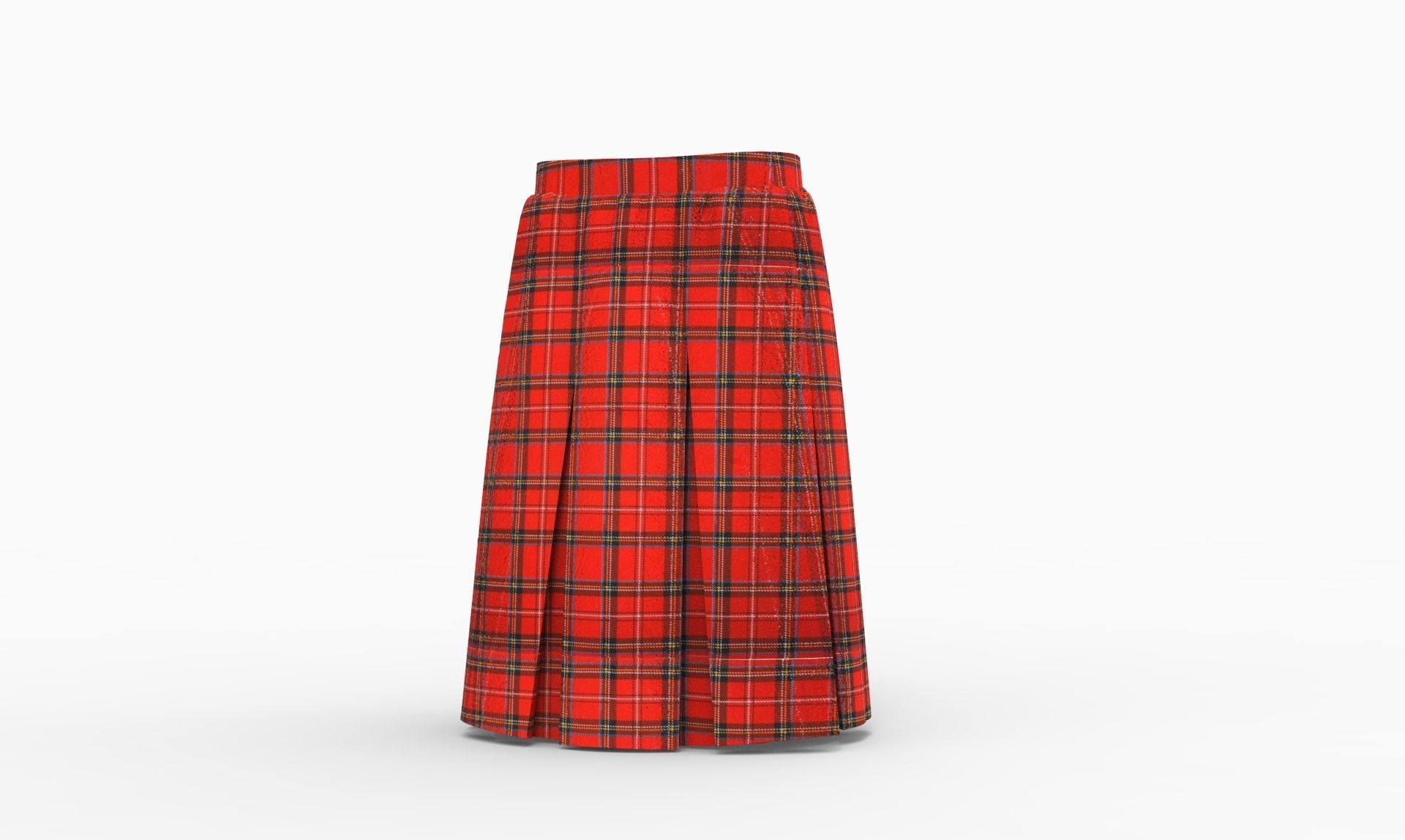 Scottish traditional Kilt Marvelous Designer 3D model | CGTrader