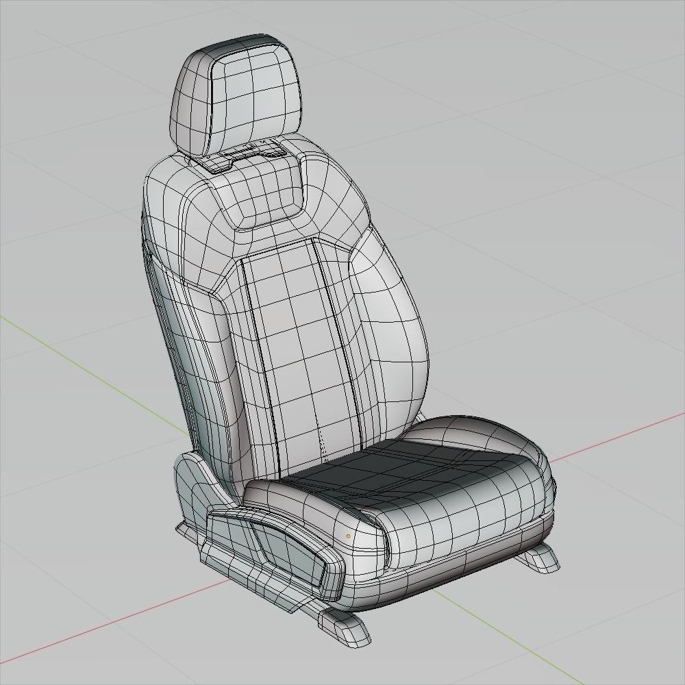 Car Seat 3D model | CGTrader