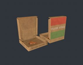 Pizza box 3D Models | CGTrader