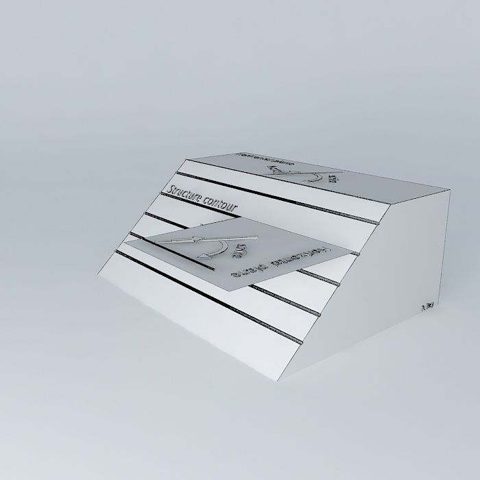 Strike, dip and dip direction free 3D model | CGTrader