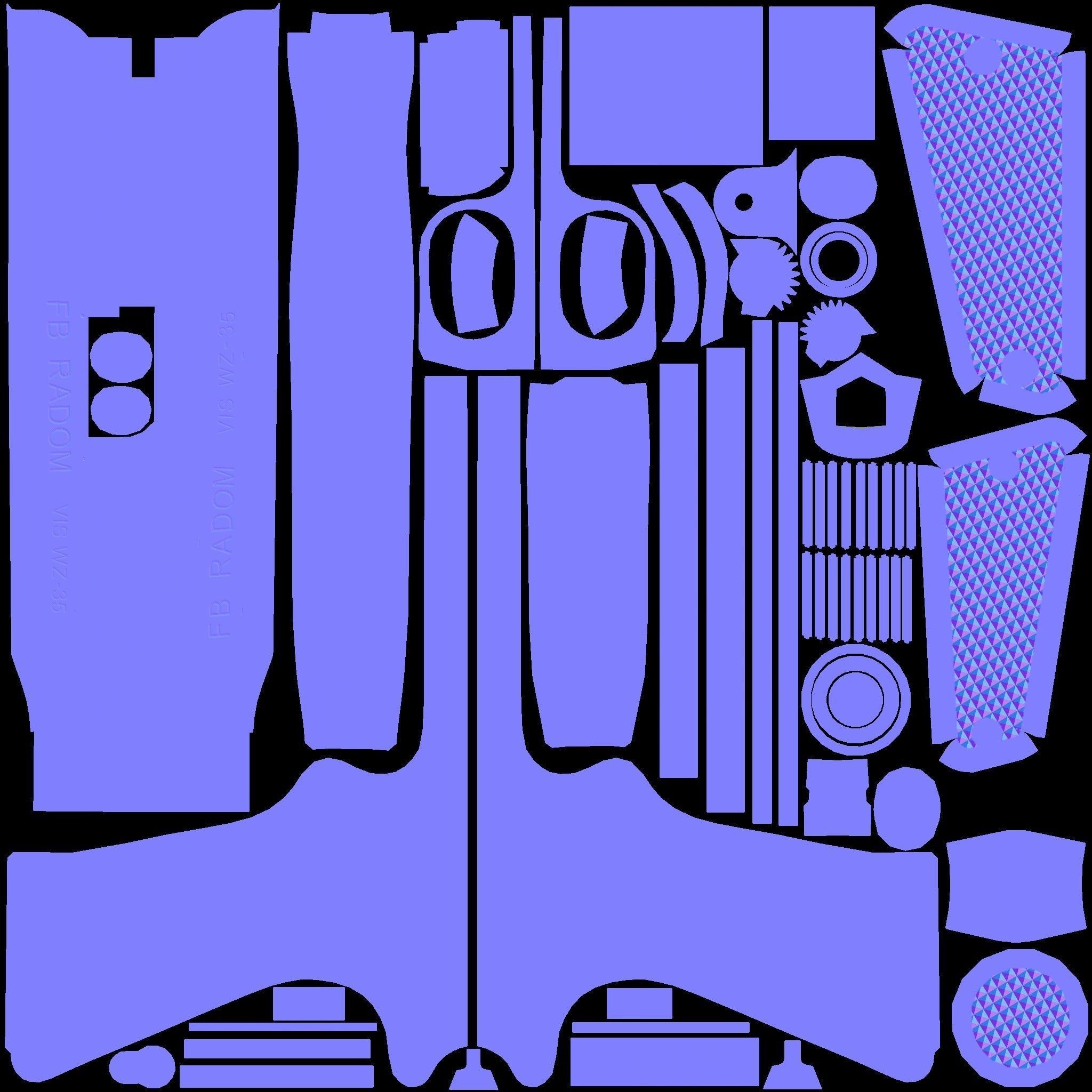 Pistol Vis wz-35 3D model | CGTrader