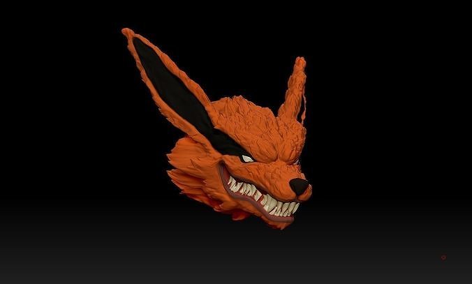 kurama from naturo - nine tails - kyuubi 3D model 3D printable | CGTrader