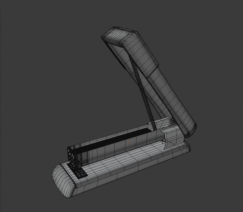 Rose Gold Stapler 3D model rigged | CGTrader