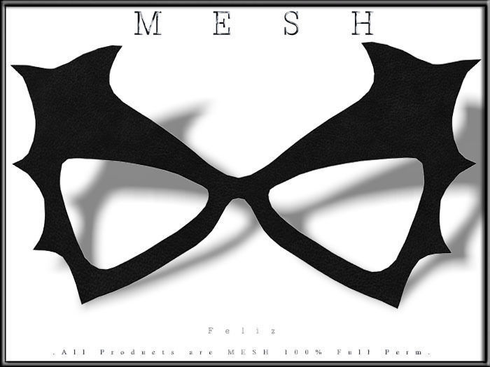 3D model Bat Mask - Flat VR / AR / low-poly | CGTrader