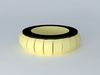 Circular bar counter free 3D model | CGTrader