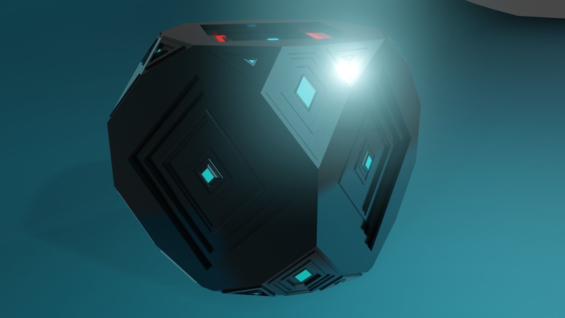 SciFi Cargo Pod 3D model | CGTrader