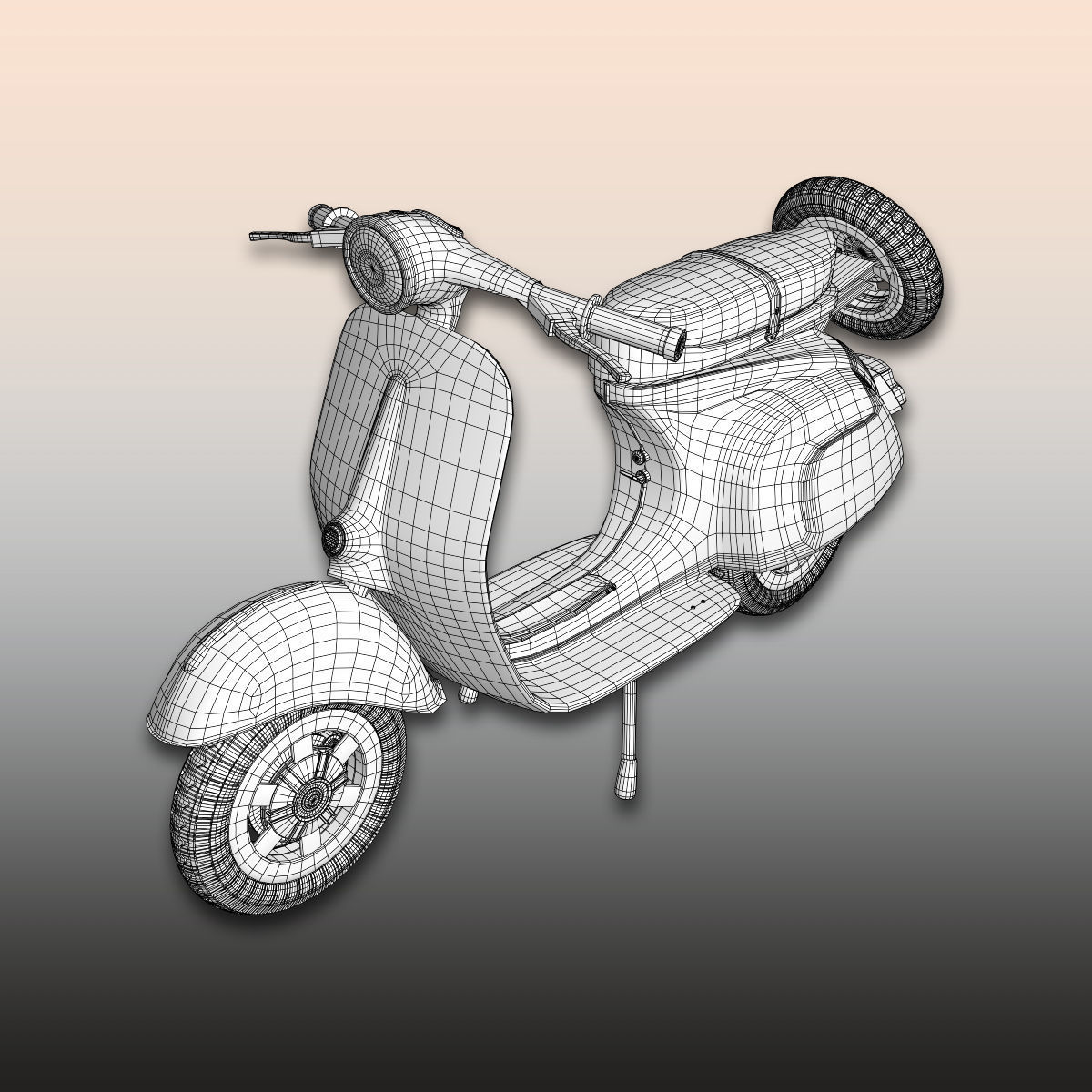 Scooter 3D model | CGTrader