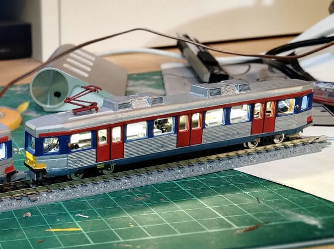Hong Kong Light Rail N size back 3D model 3D printable | CGTrader