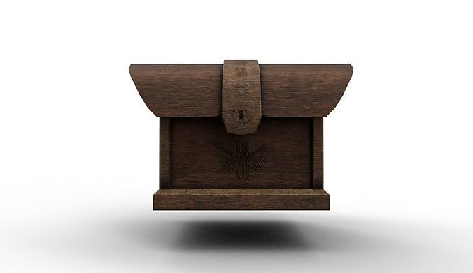 3D model Old Chest7 VR / AR / low-poly | CGTrader