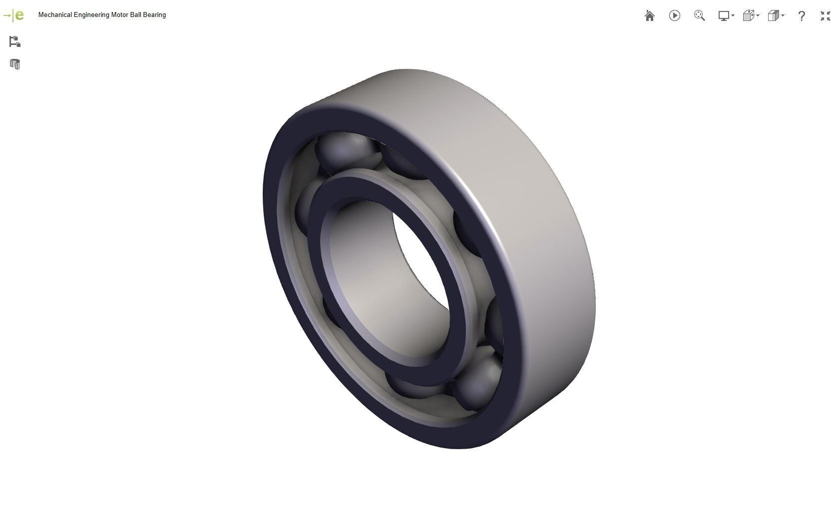 Ball Bearing 3D model 3D printable | CGTrader