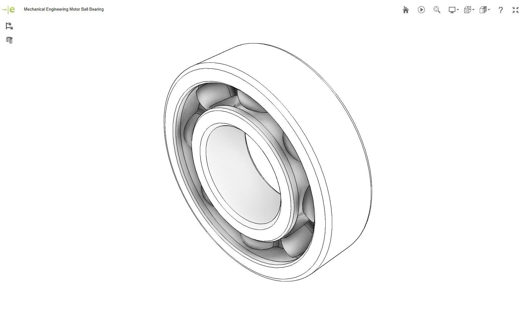 Ball Bearing 3D model 3D printable | CGTrader