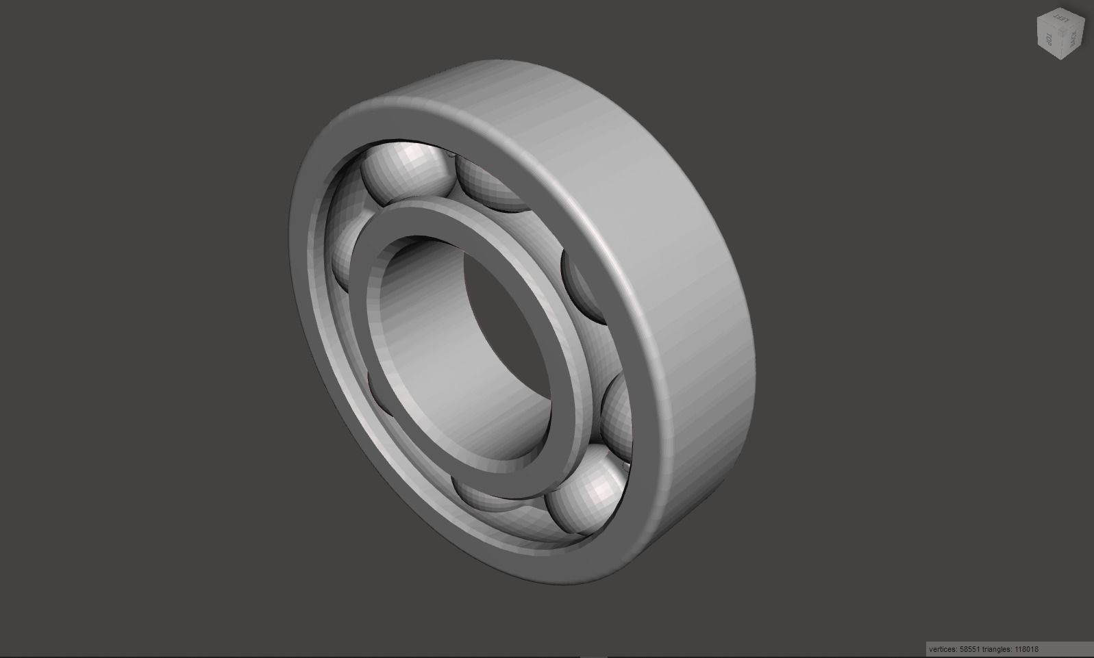Ball Bearing 3D model 3D printable | CGTrader