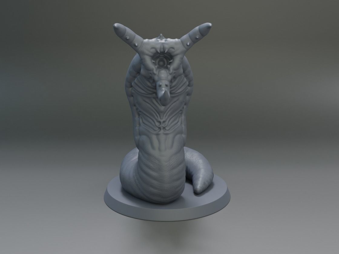 earthworm 3D model 3D printable | CGTrader