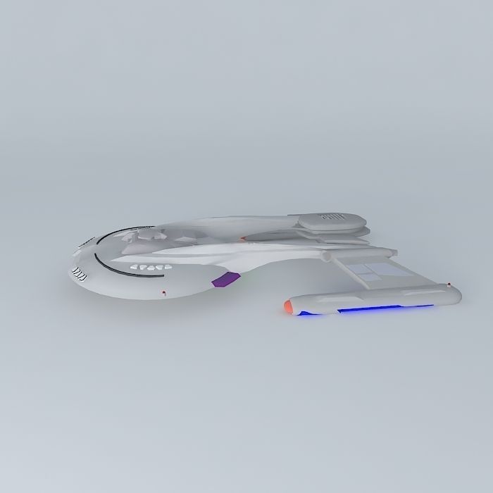 Akira Class Star Trek Ship free 3D model | CGTrader