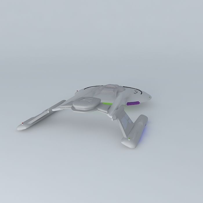 Akira Class Star Trek Ship free 3D model | CGTrader