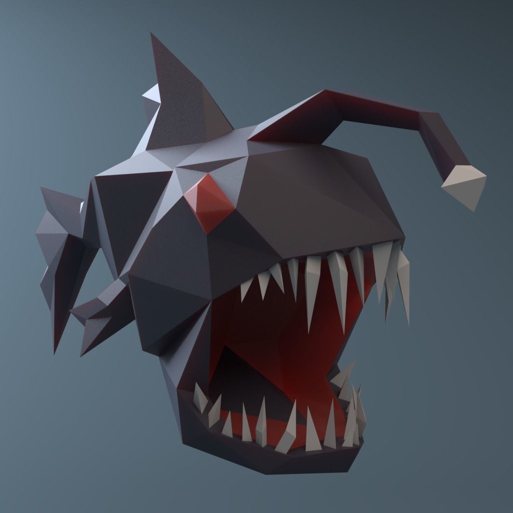 3D model Anglerfish VR / AR / low-poly | CGTrader