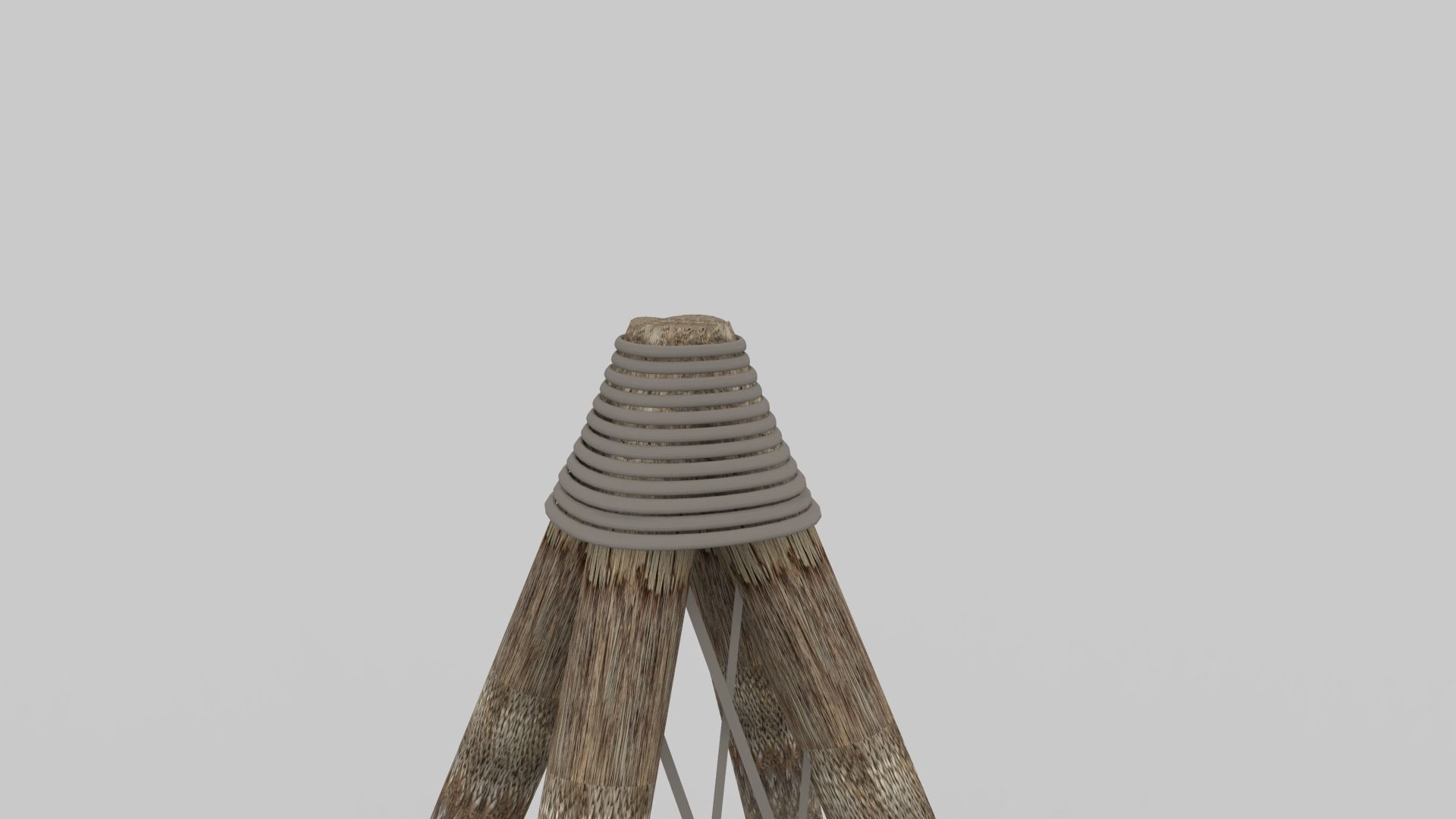 Beach Teepee - Resting Zone 3D model | CGTrader