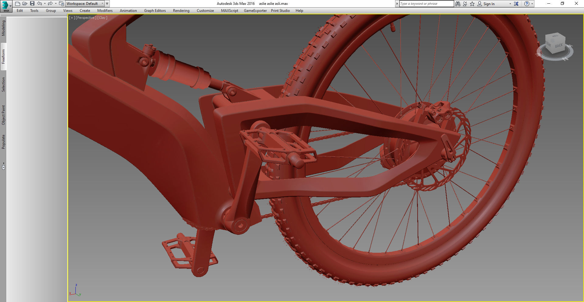 Electric bike 3D model 3D model | CGTrader