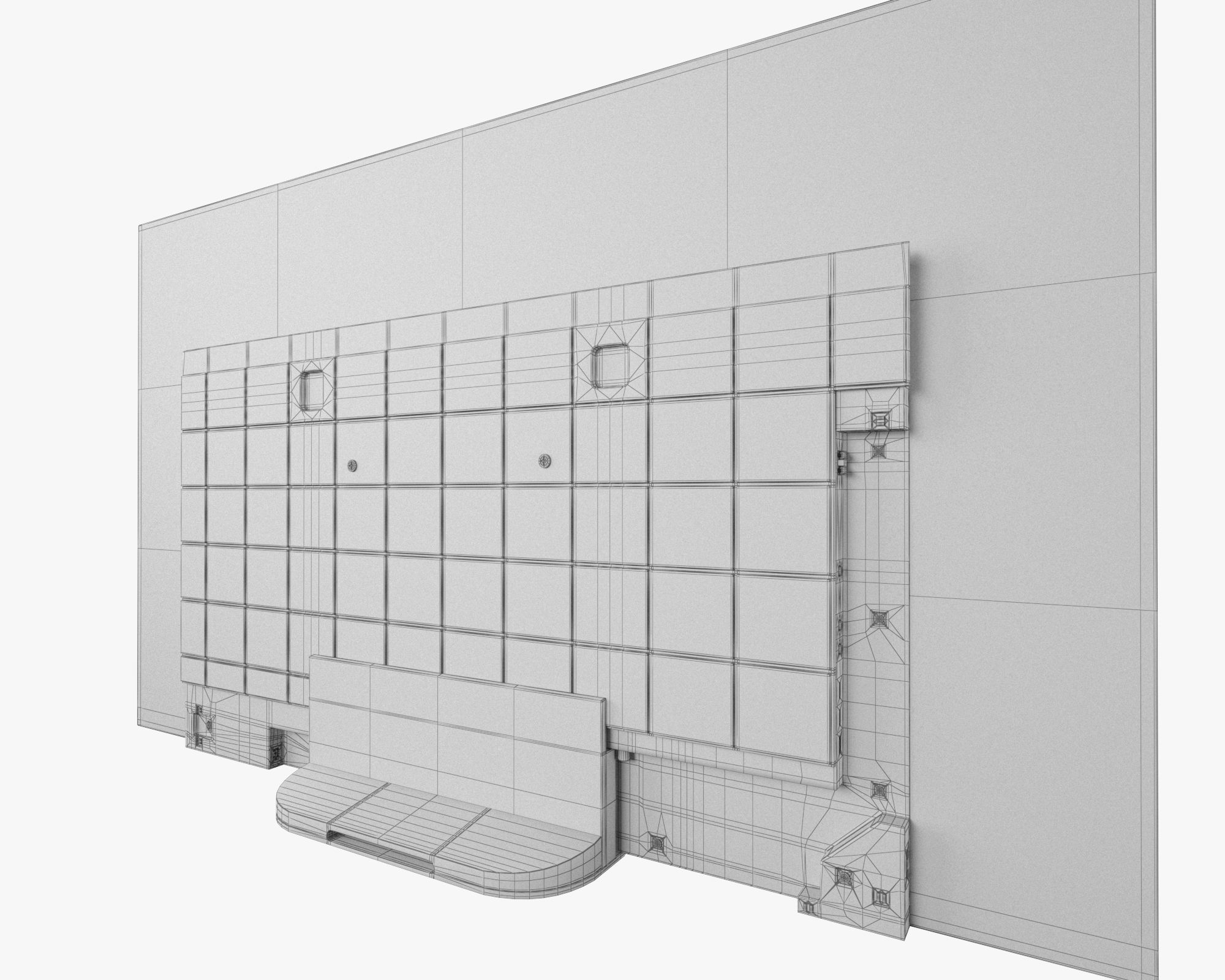 Sony LED 4K TV Monitor 3D model 3D model | CGTrader
