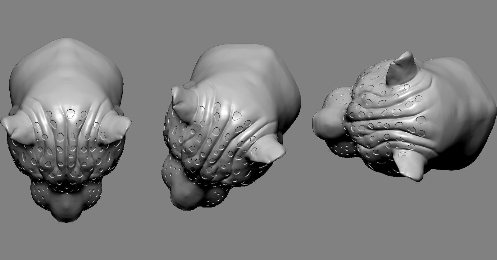 Leopard Head 3D model 3D printable | CGTrader
