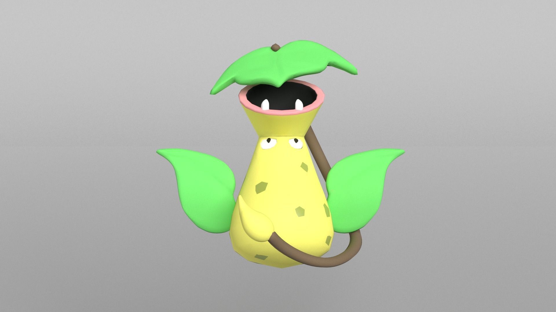 3D model Victreebel pokemon toy with leaves VR / AR / low-poly | CGTrader