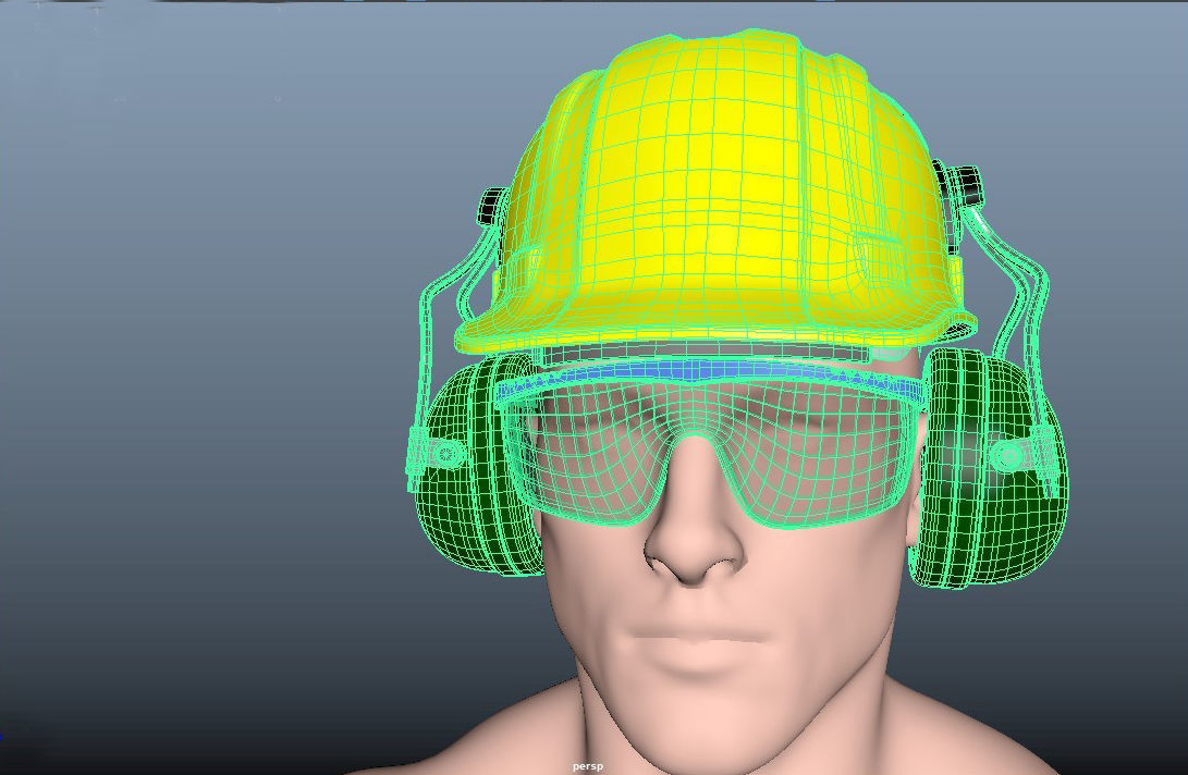 Safety helmet 3D model | CGTrader