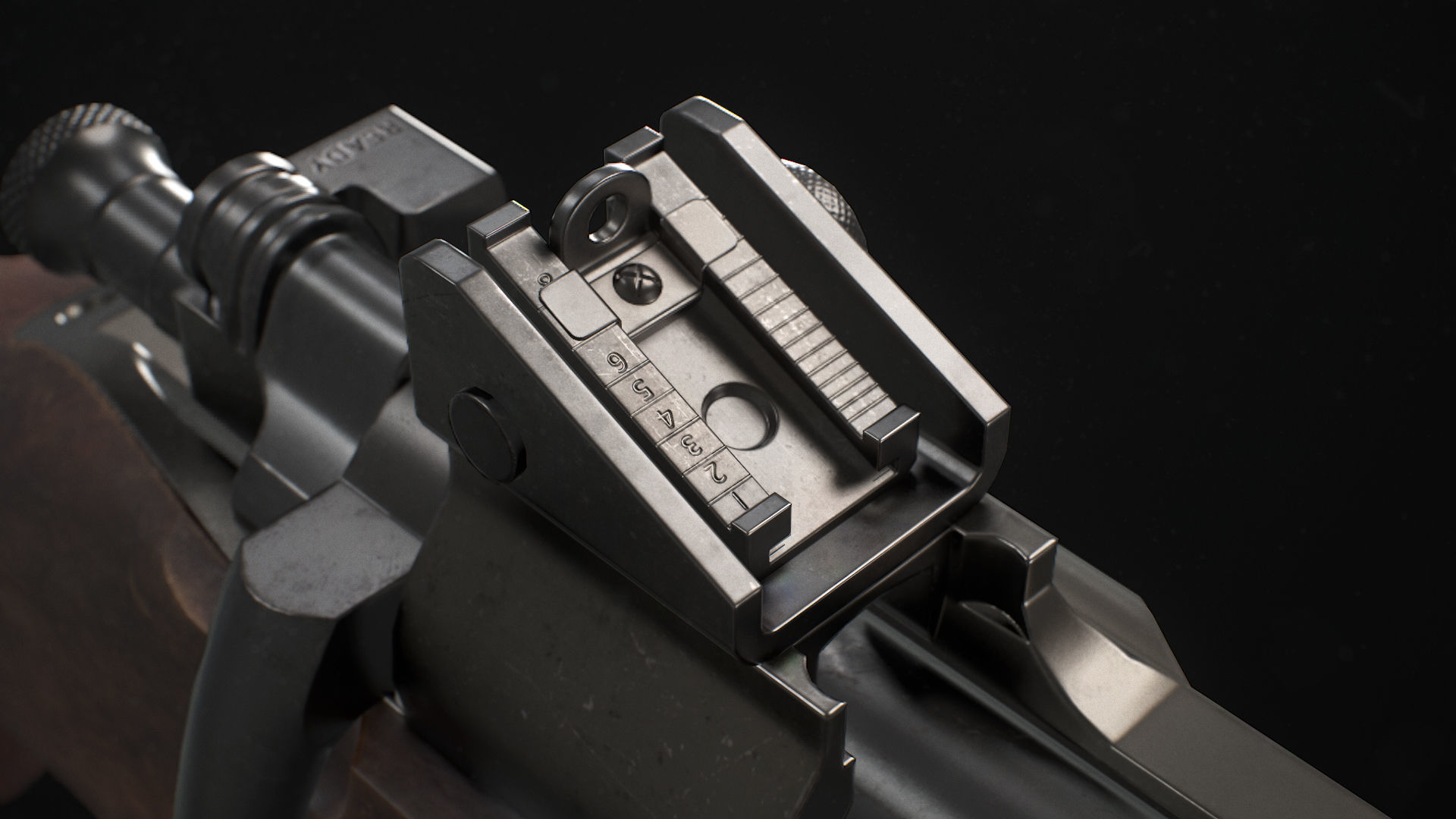 3D model Springfield M1903 Sniper rifle VR / AR / low-poly rigged ...