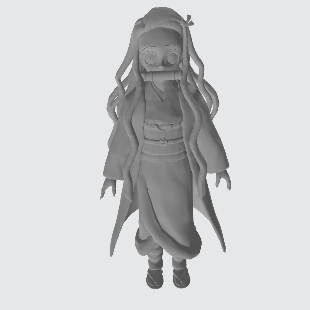 Nezuko Kamado - Demon Slayer 3D model 3D printable | CGTrader