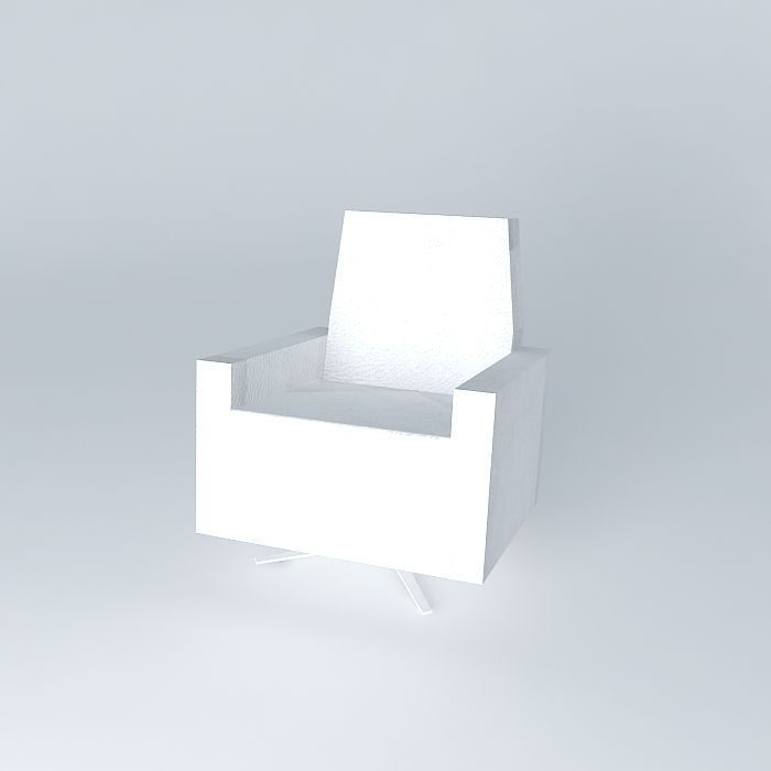 Sillon chair 3D model | CGTrader