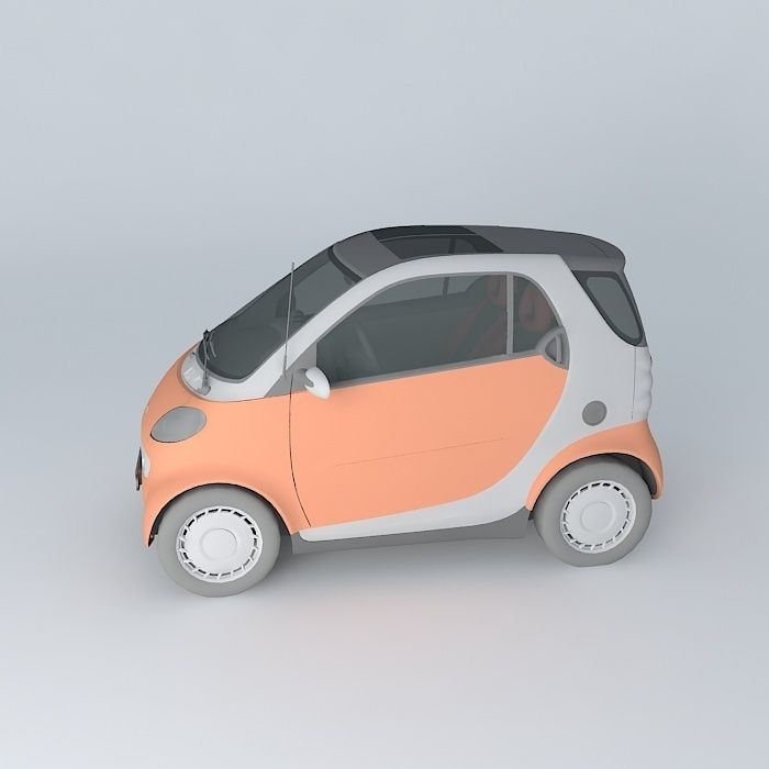 Smart ForTwo free 3D model | CGTrader