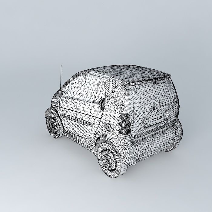Smart ForTwo free 3D model | CGTrader
