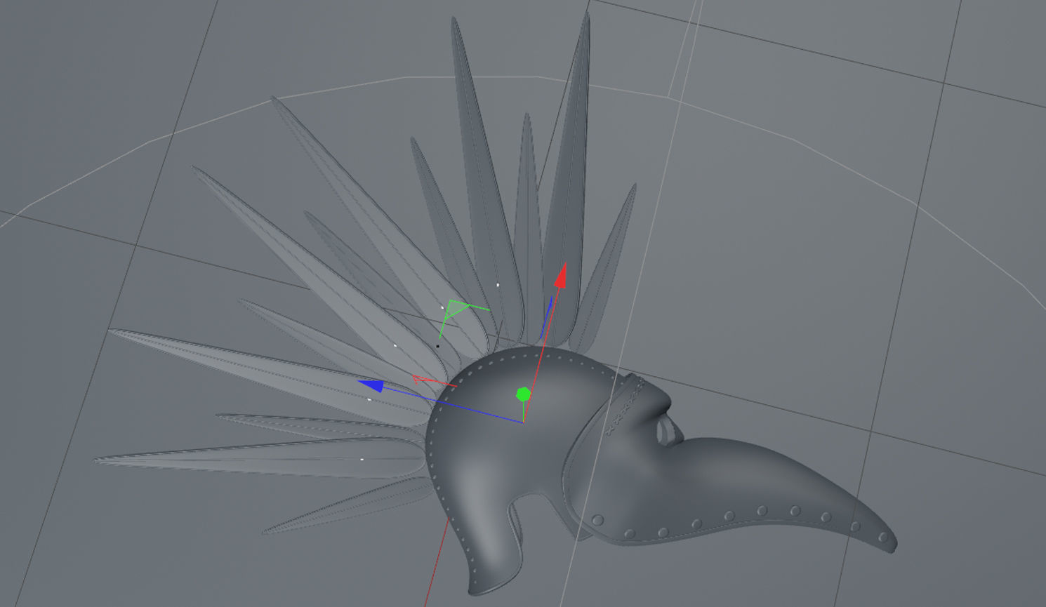 Venetian Beak Mask 3D model | CGTrader