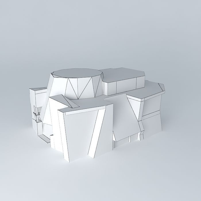 Agora Arts Center free 3D model | CGTrader