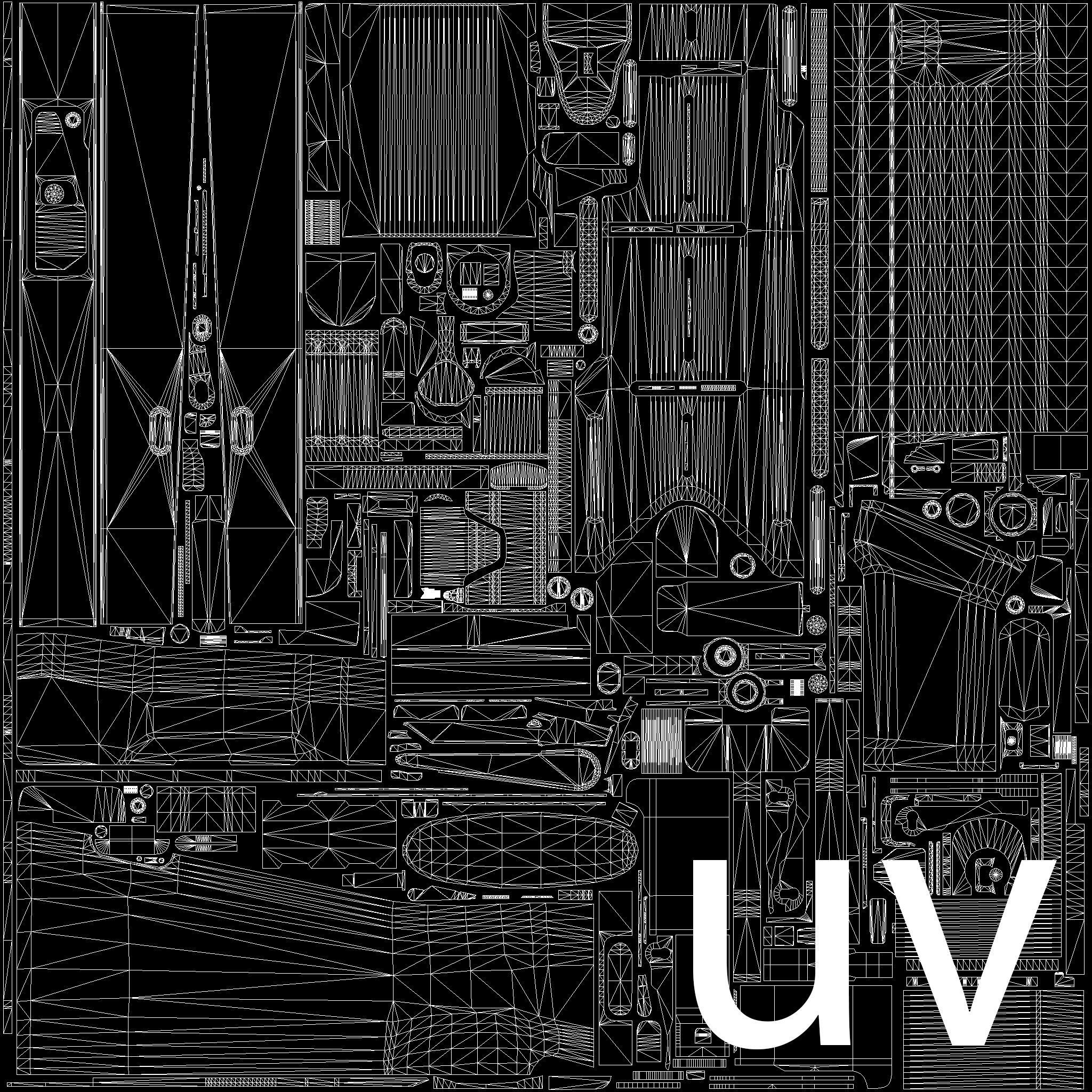 3D model Low poly AK-47 with high resolution model and PBR textures VR ...