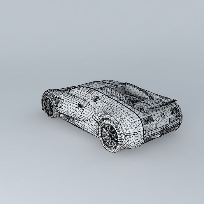 Bugatti Veyron free 3D model | CGTrader