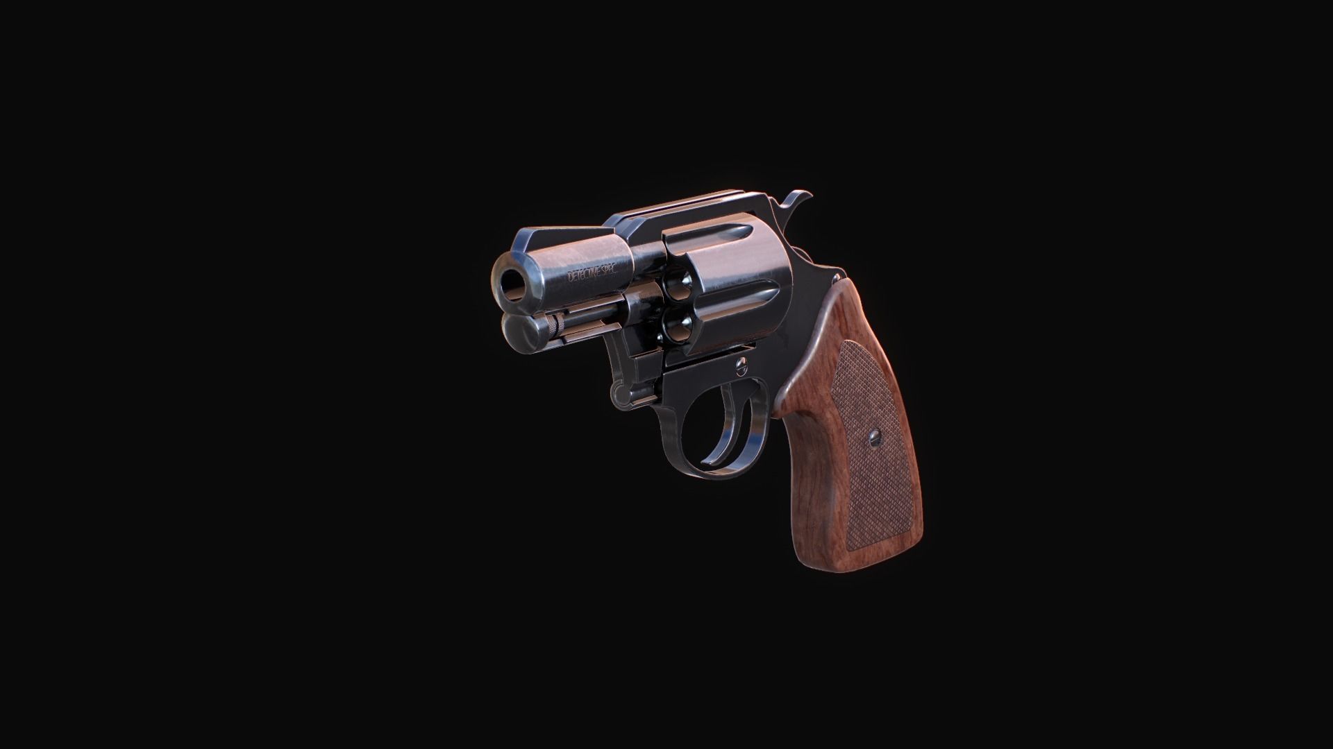 3D model Colt Detective Special DS-II VR / AR / low-poly | CGTrader