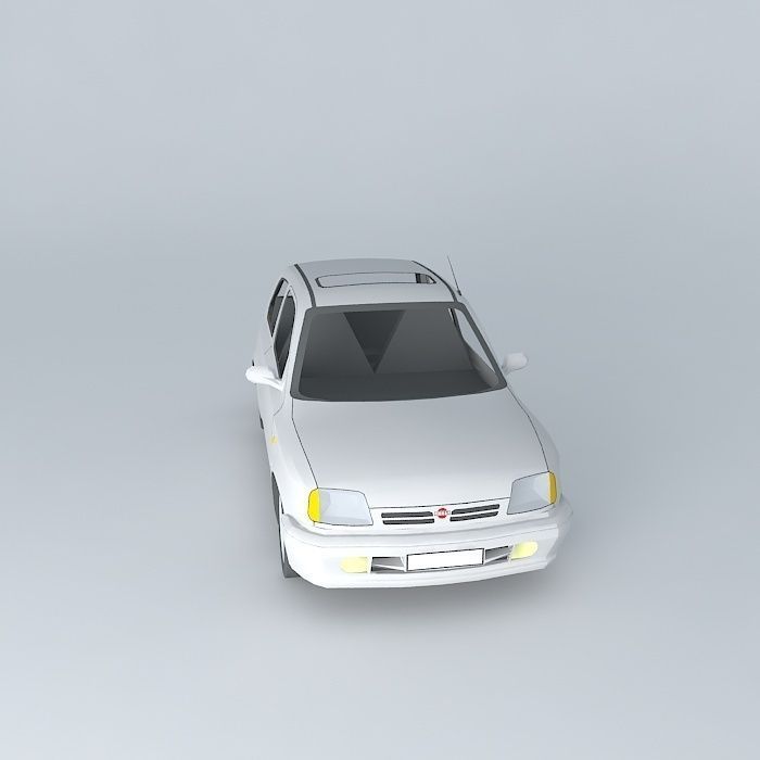 Nissan Micra free 3D model | CGTrader