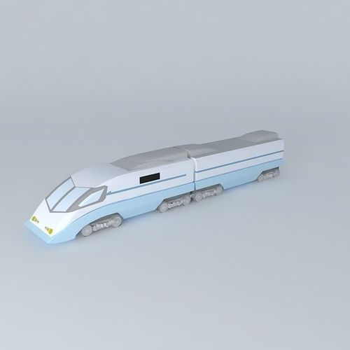 Train free 3D Model MAX OBJ 3DS FBX STL DAE - CGTrader.com
