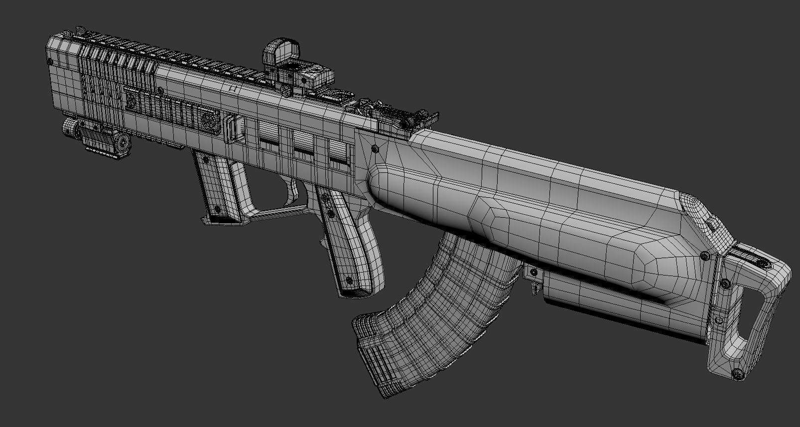AK-47 ak - rifle 3D model | CGTrader