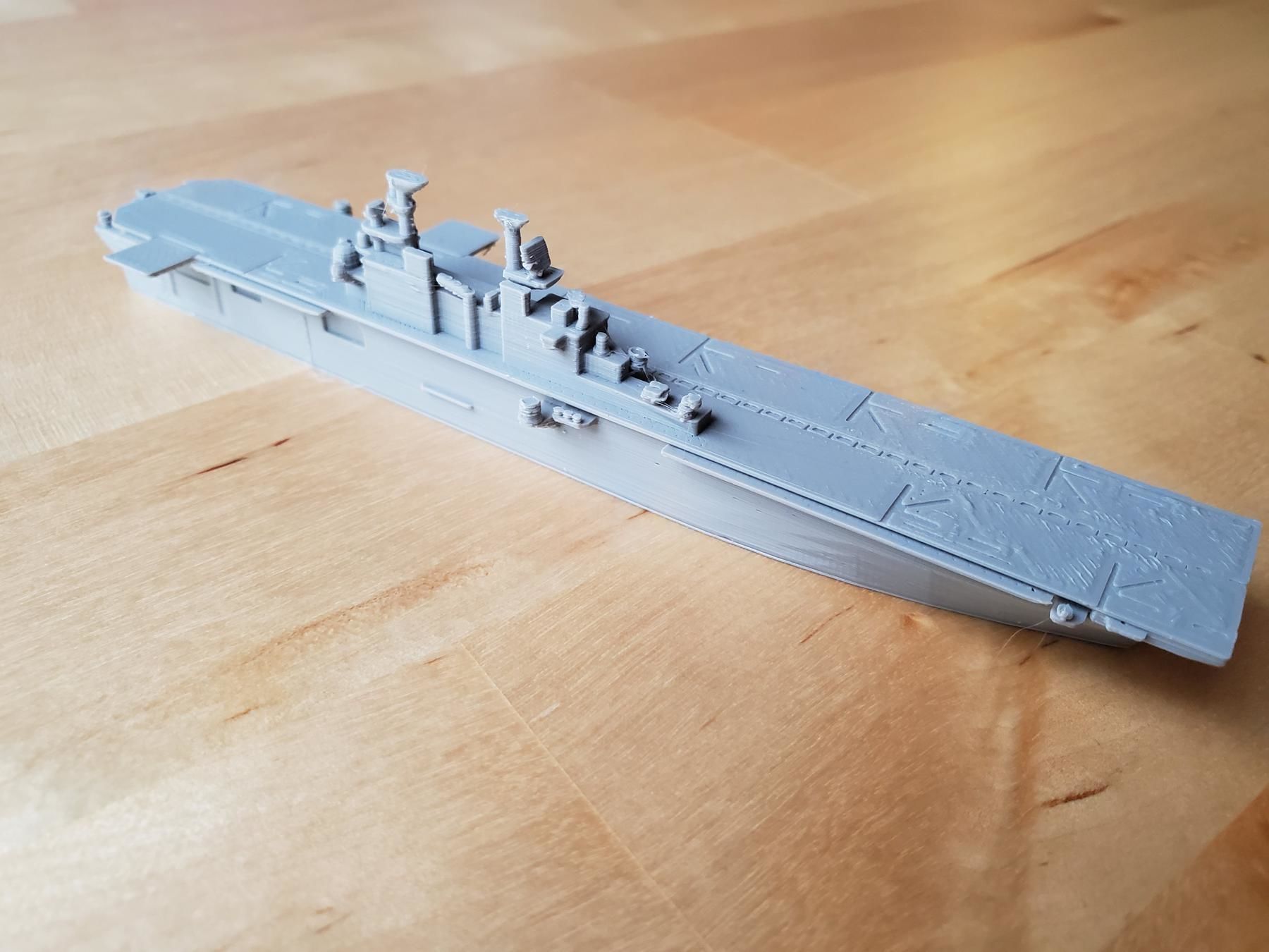 US Wasp Class Helicopter Carrier 3D model 3D printable | CGTrader