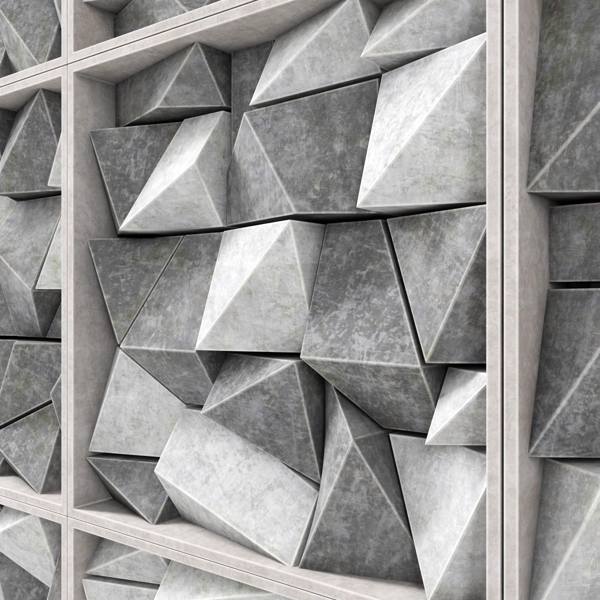 Panel cocnrete angle block 3D model | CGTrader