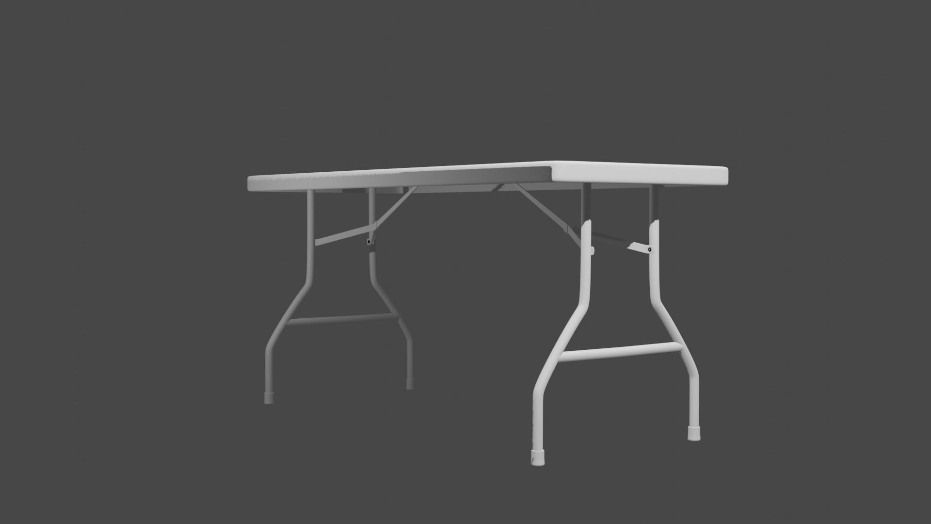 Simple fold table free 3D model | CGTrader