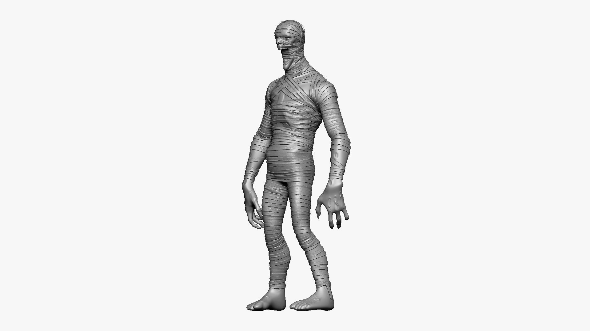 Mummy - Highpoly Zbrush project 3D model | CGTrader