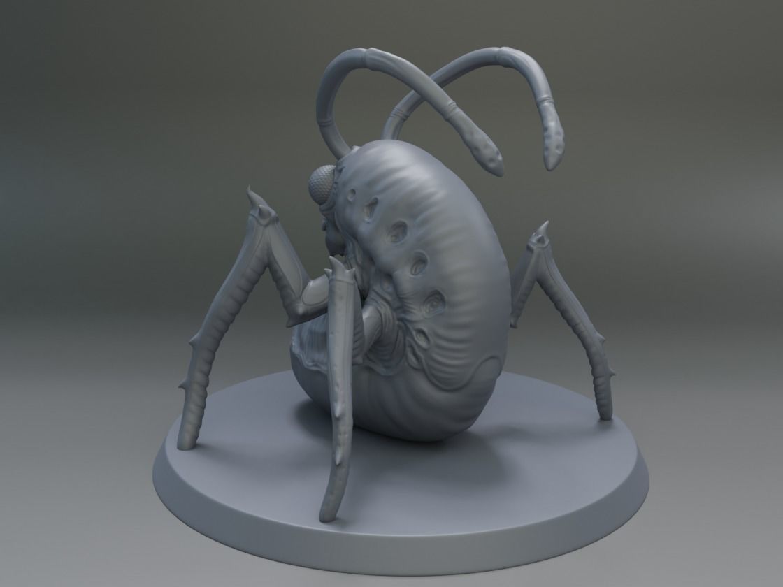 CHRYSALIS insect 3D model 3D printable | CGTrader