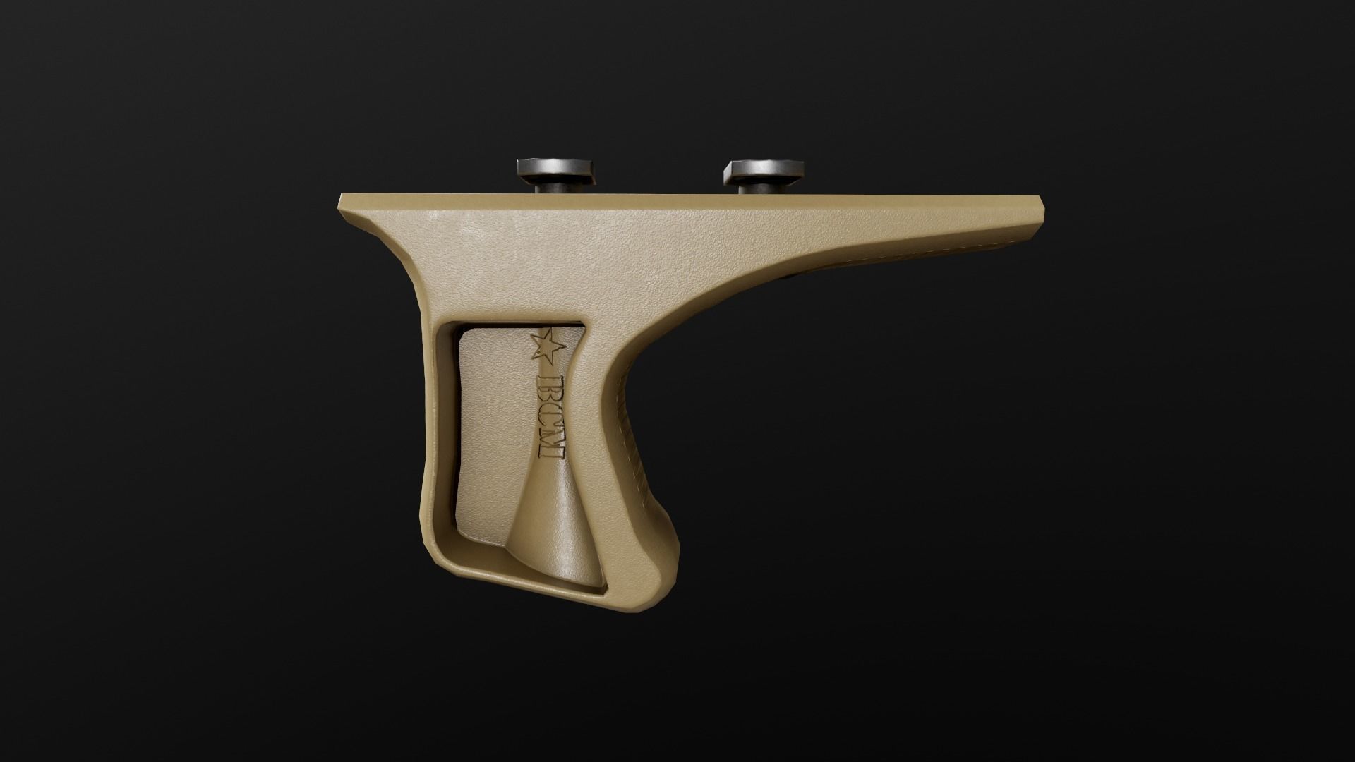 3D model BCM Gunfighter KAG-MLOK Angle Forward Grip VR / AR / low-poly ...