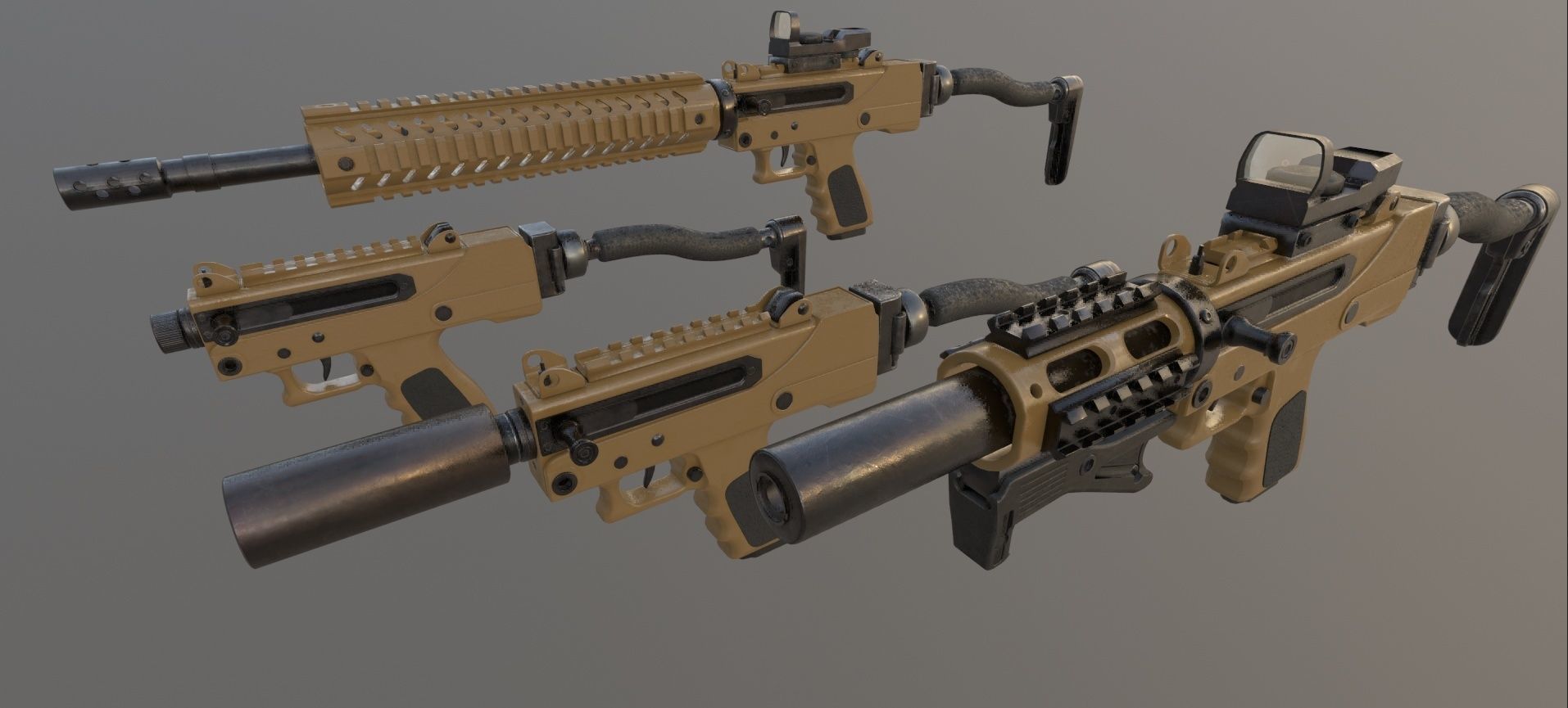 3D model MPA930DMG 9mm Pistol | CGTrader