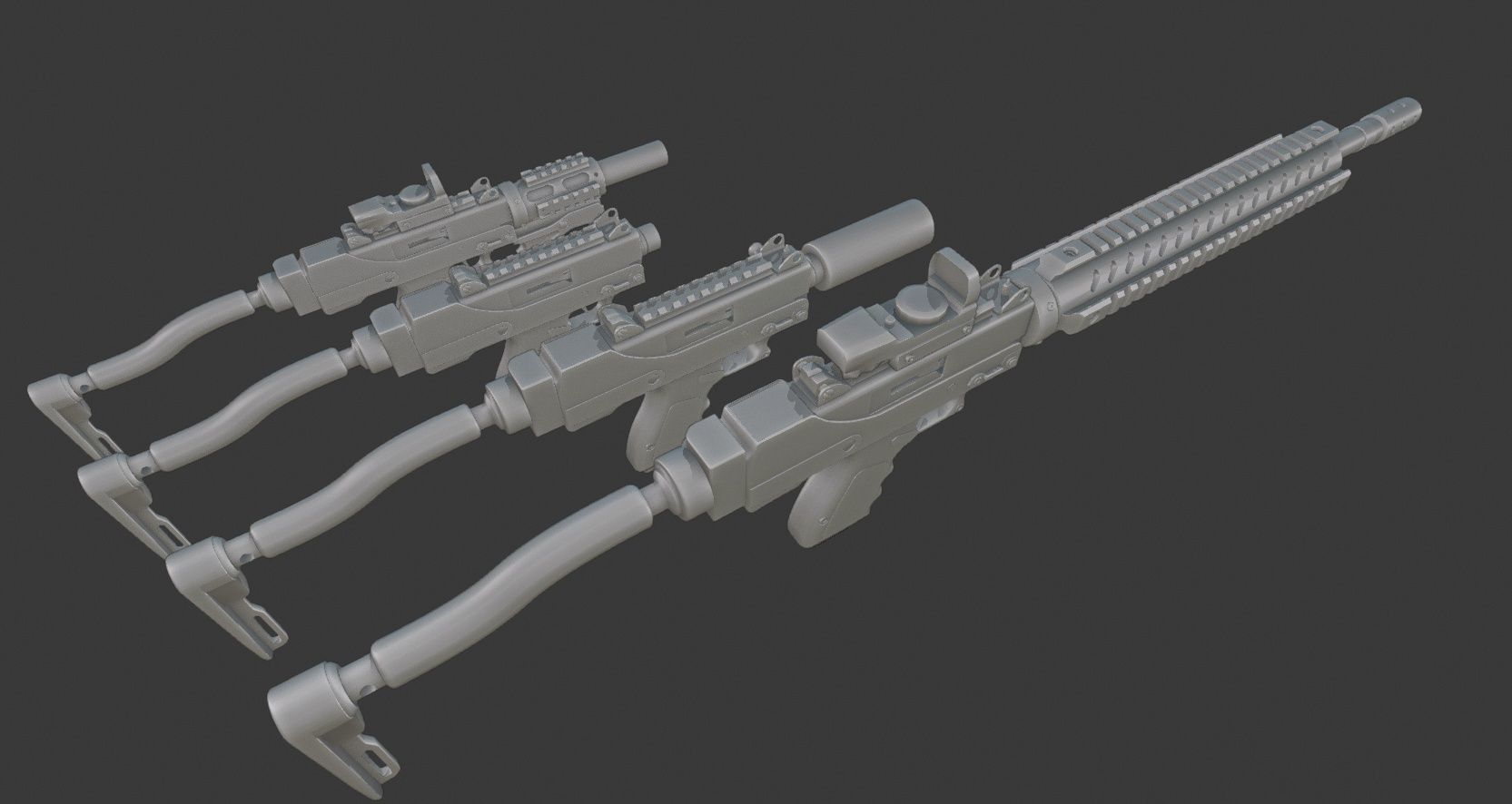 3D model MPA930DMG 9mm Pistol VR / AR / low-poly | CGTrader