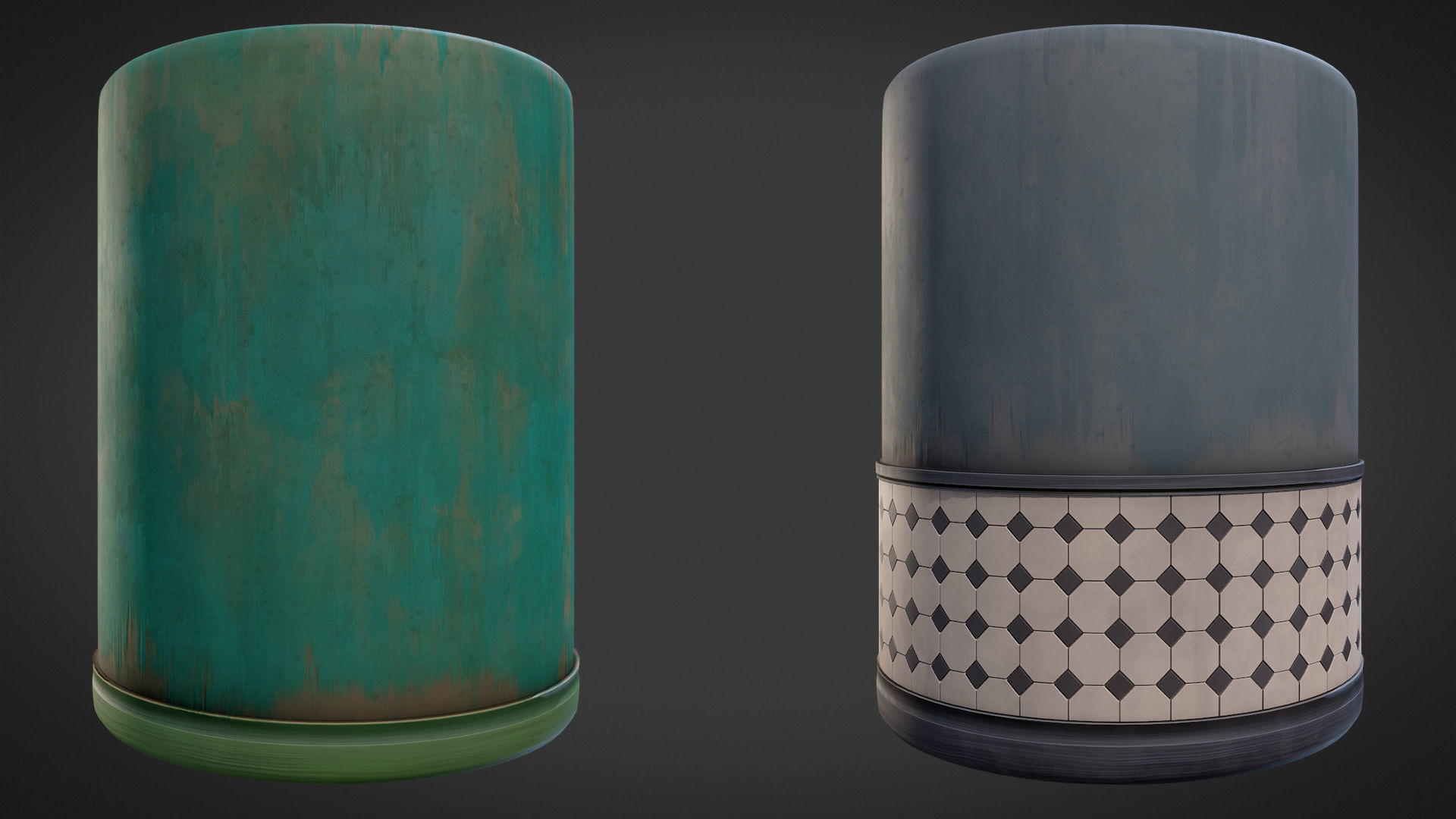 Toon Town Materials Pack Texture | CGTrader